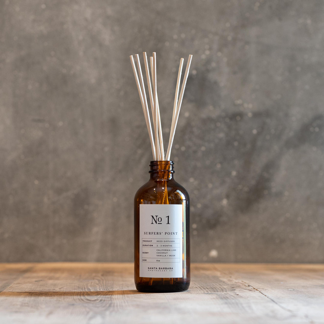 Reed Diffusers- Fragrance Diffusers - Santa Barbara Apothecary Co.